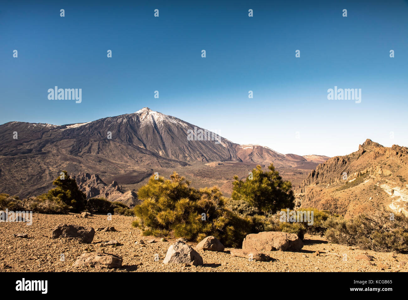 volcano El Teide in Tenerife, Spain Stock Photo - Alamy