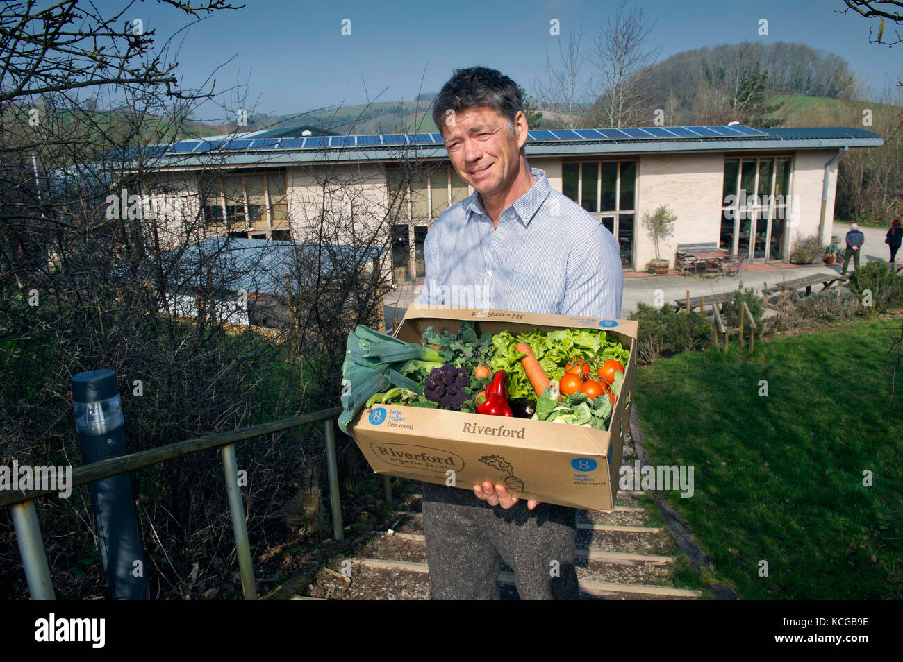 Guy Watson (Guy Singh-Watson), CEO and founder of Riverford Organic ...