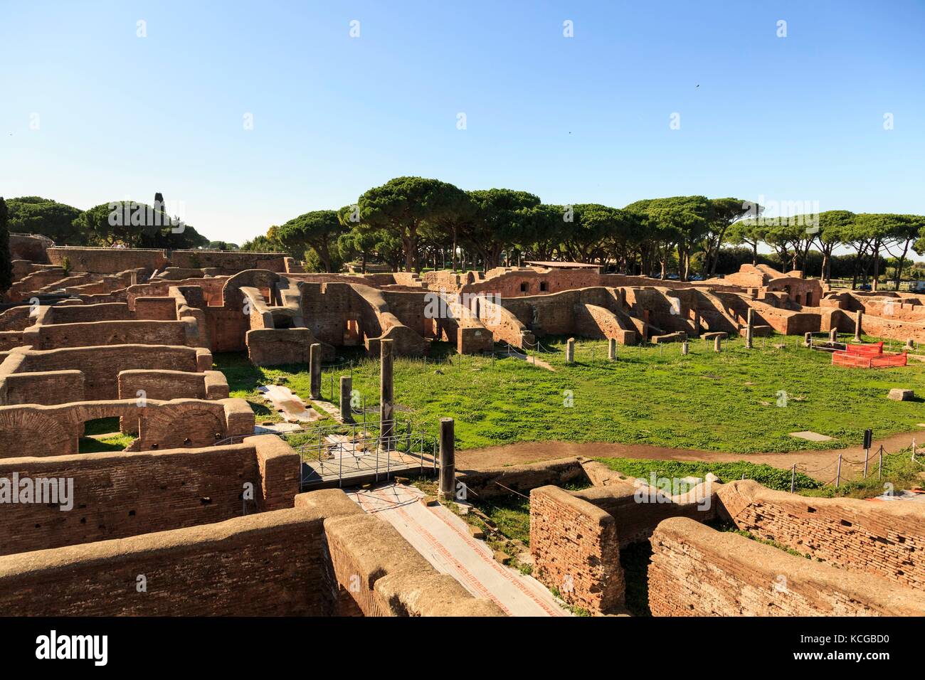 Ostia Antica ruins, near Rome, Italy Stock Photo - Alamy