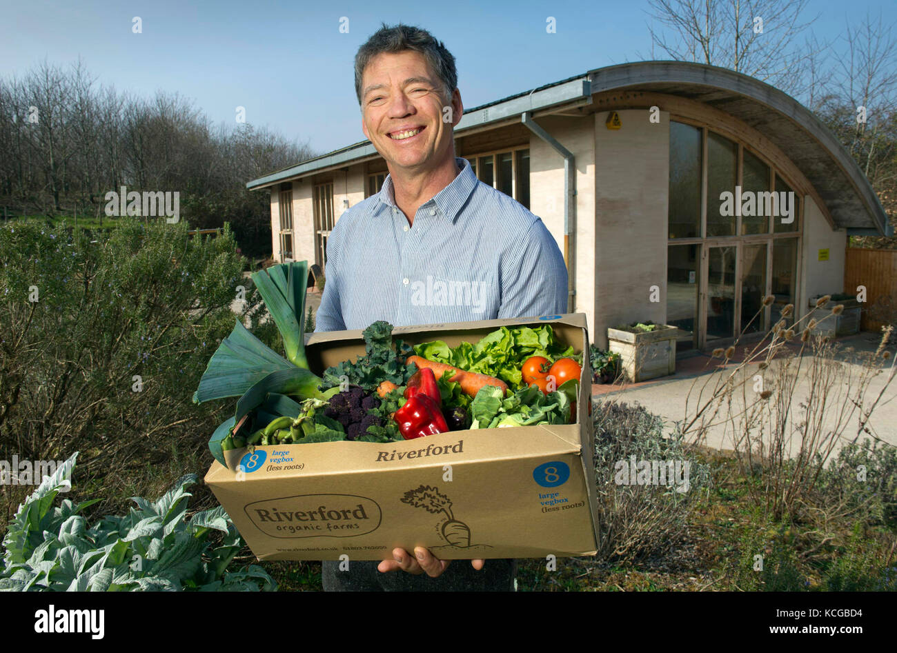 Guy Watson (Guy Singh-Watson), CEO and founder of Riverford Organic ...