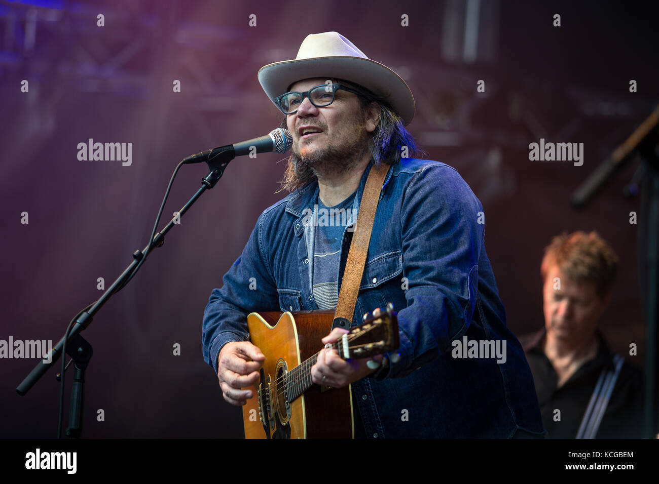 The American alternative rock band Wilco performs a live concert at the ...