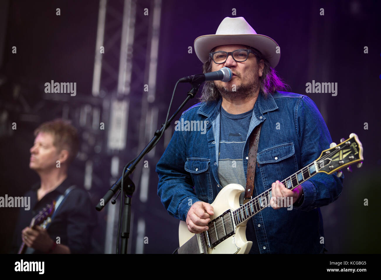The American alternative rock band Wilco performs a live concert at the ...