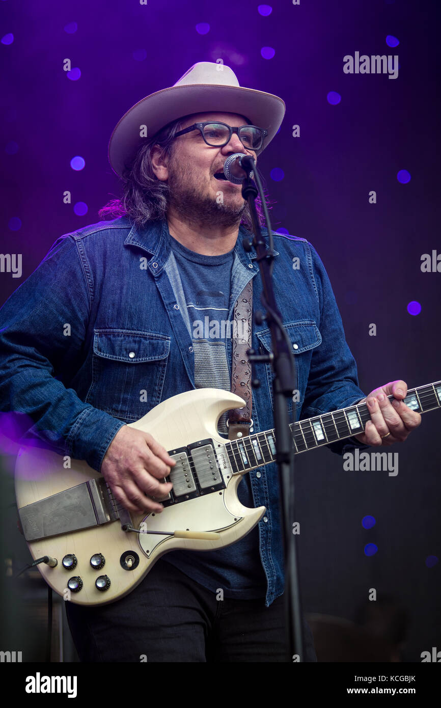 The American alternative rock band Wilco performs a live concert at the ...