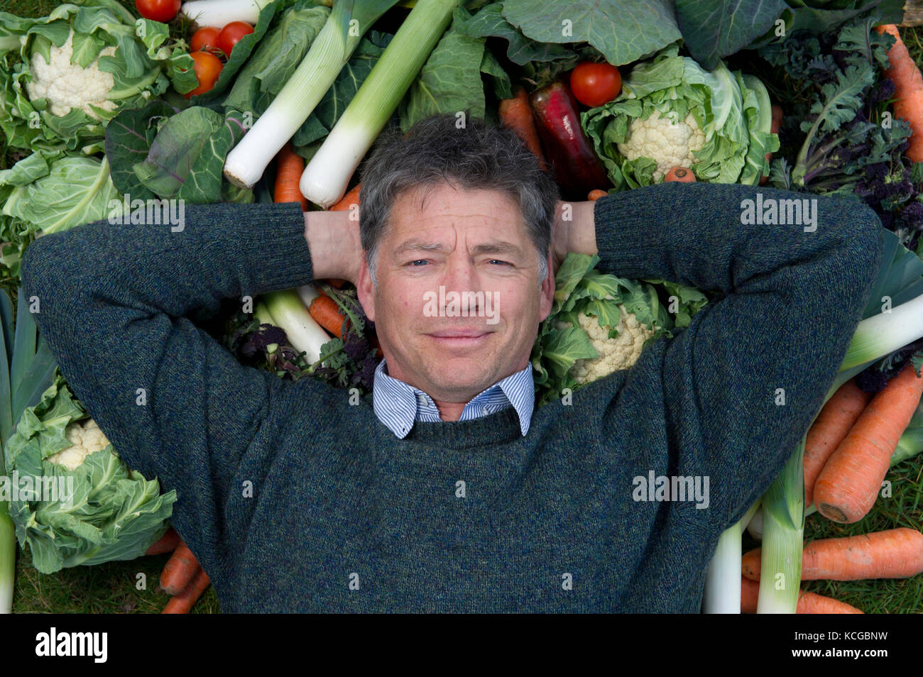 Guy Watson (Guy Singh-Watson), CEO and founder of Riverford Organic ...