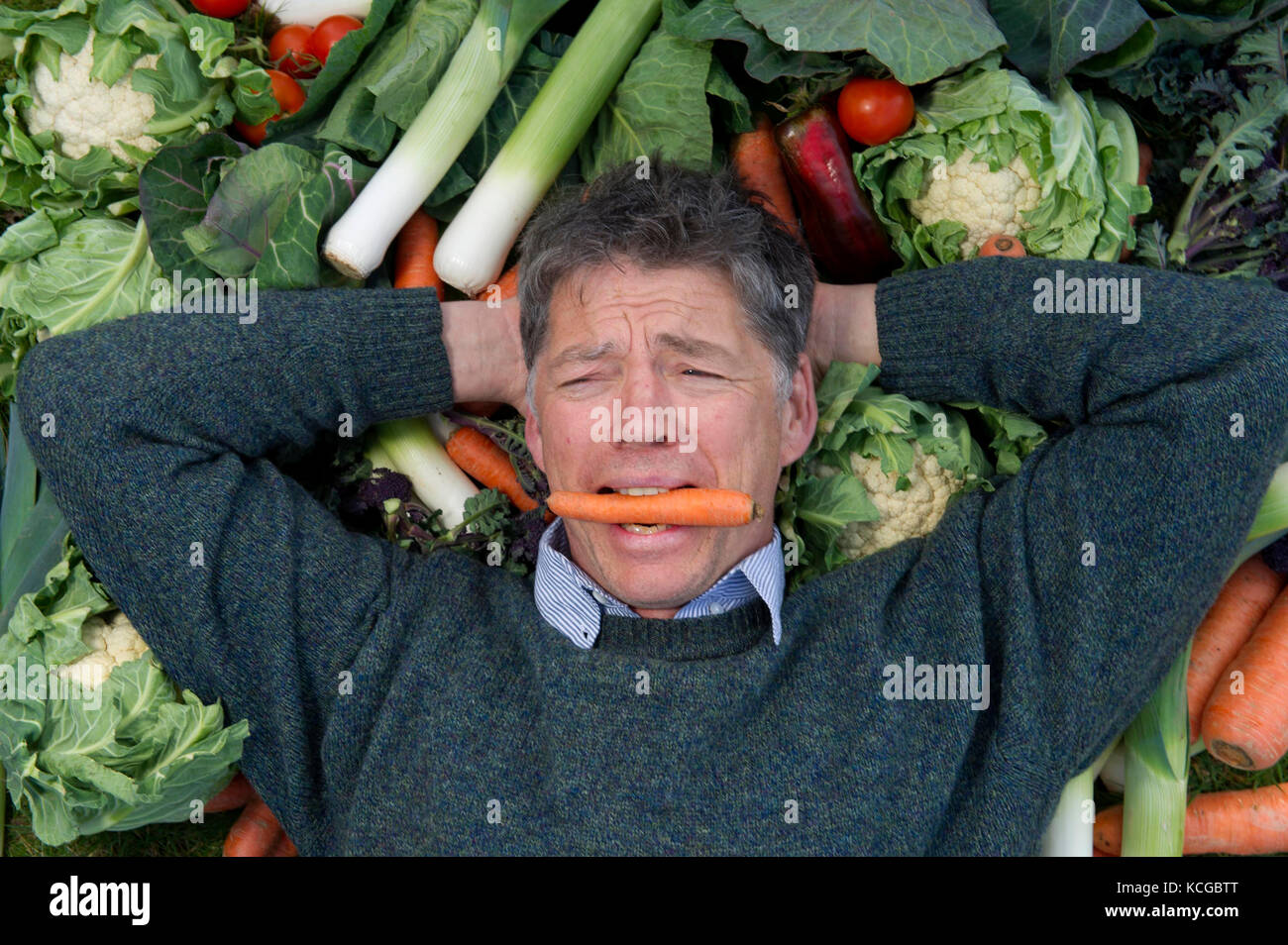 Guy Watson (Guy Singh-Watson), CEO and founder of Riverford Organic ...