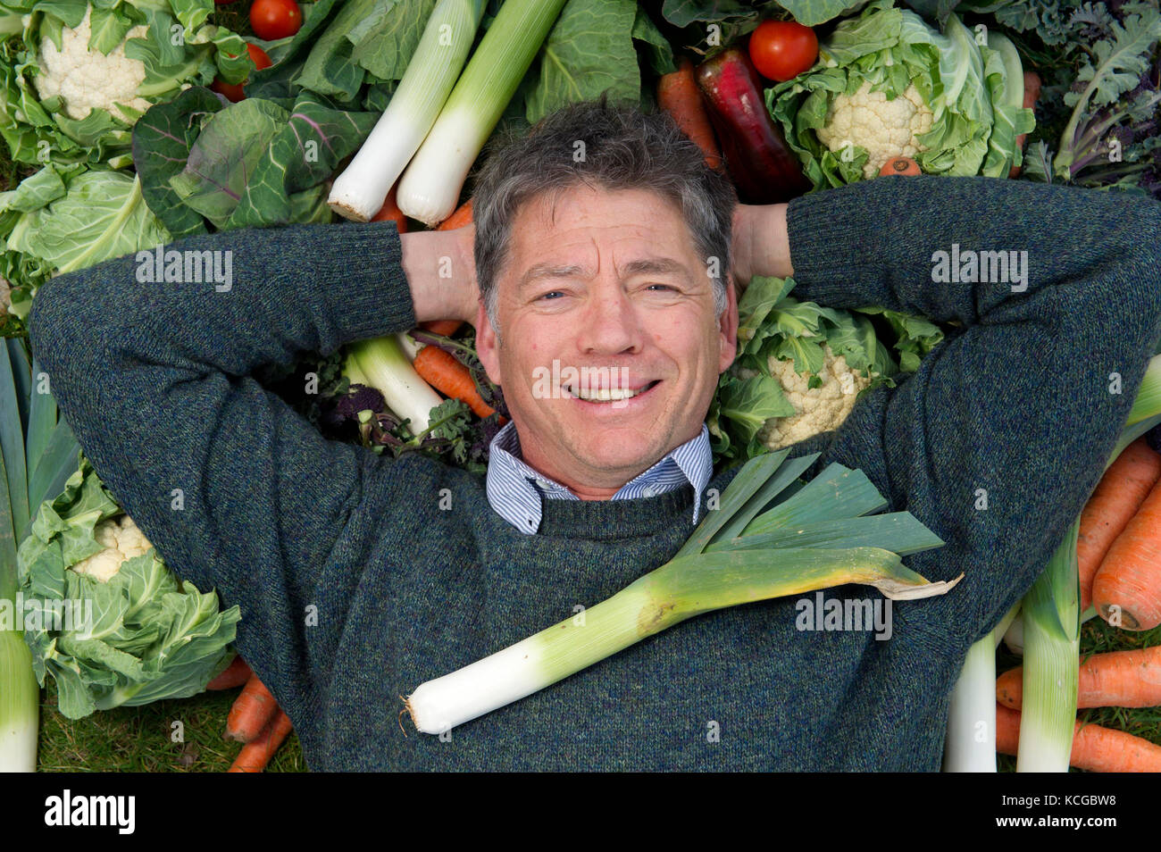Guy Watson (Guy Singh-Watson), CEO and founder of Riverford Organic ...