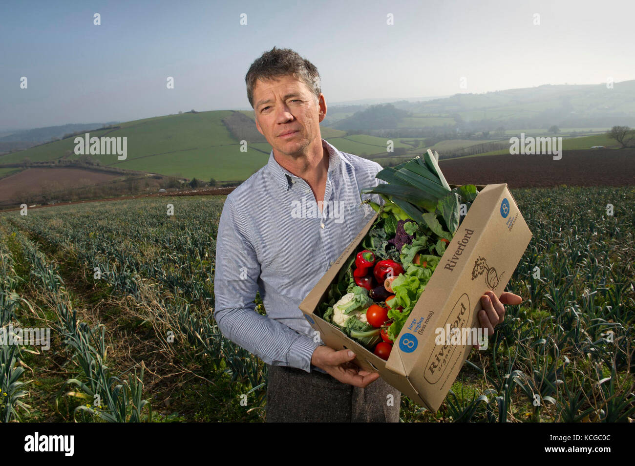 Guy Watson (Guy Singh-Watson), CEO and founder of Riverford Organic ...