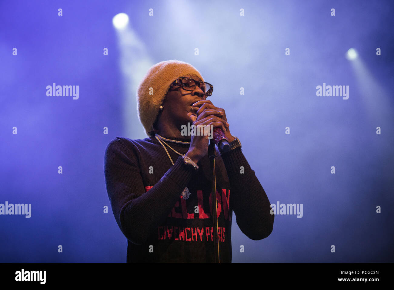 Norway, Oslo – August 9, 2017. The American rapper and lyricist Young ...