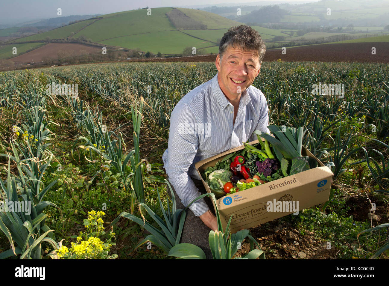 Guy Watson (Guy Singh-Watson), CEO and founder of Riverford Organic ...