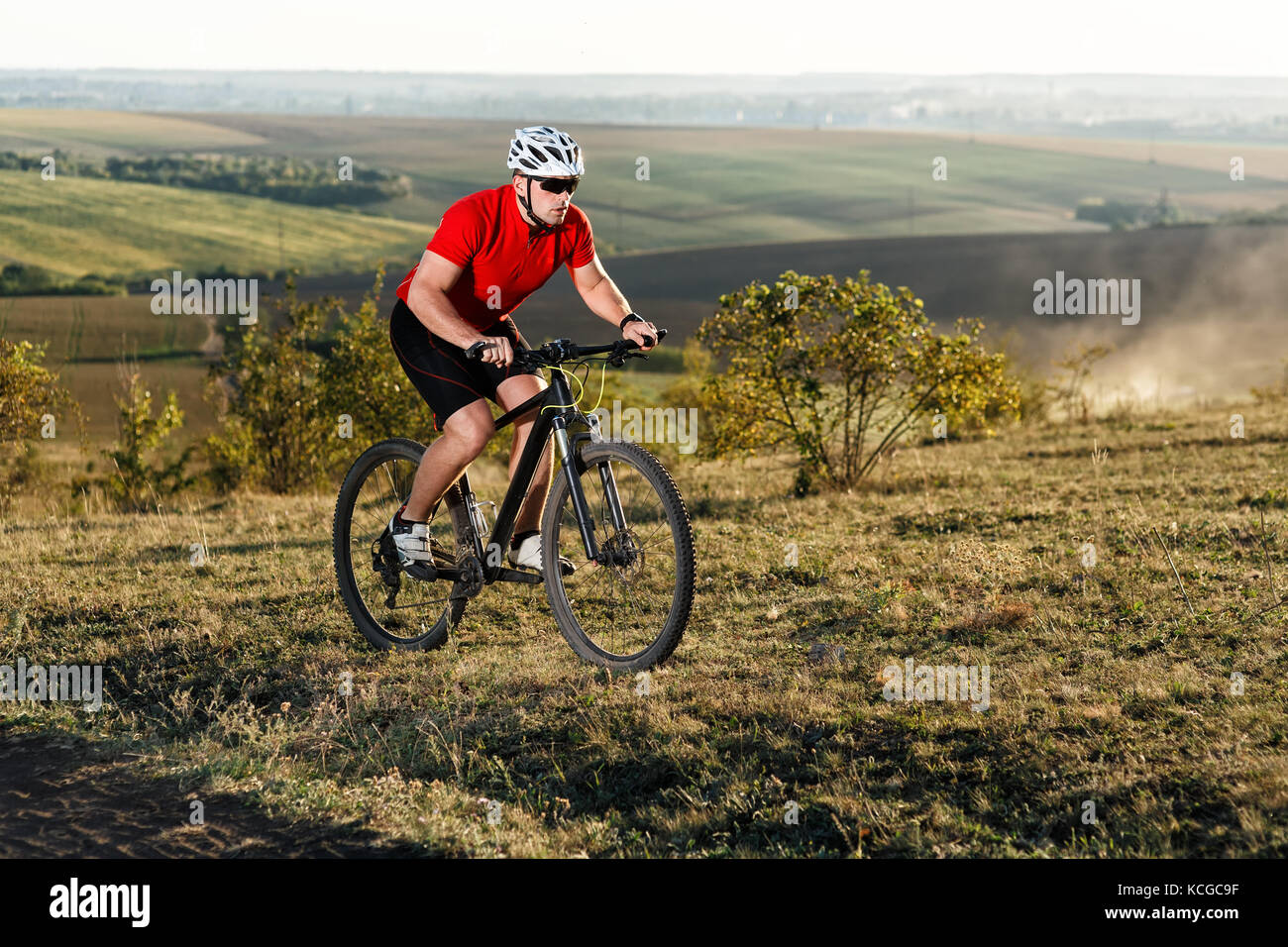 mountain bike sport athlete man riding outdoor Stock Photo - Alamy
