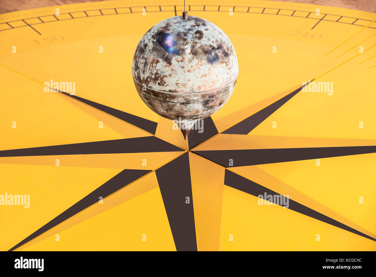 Earth rotation foucault pendulum hi-res stock photography and images ...
