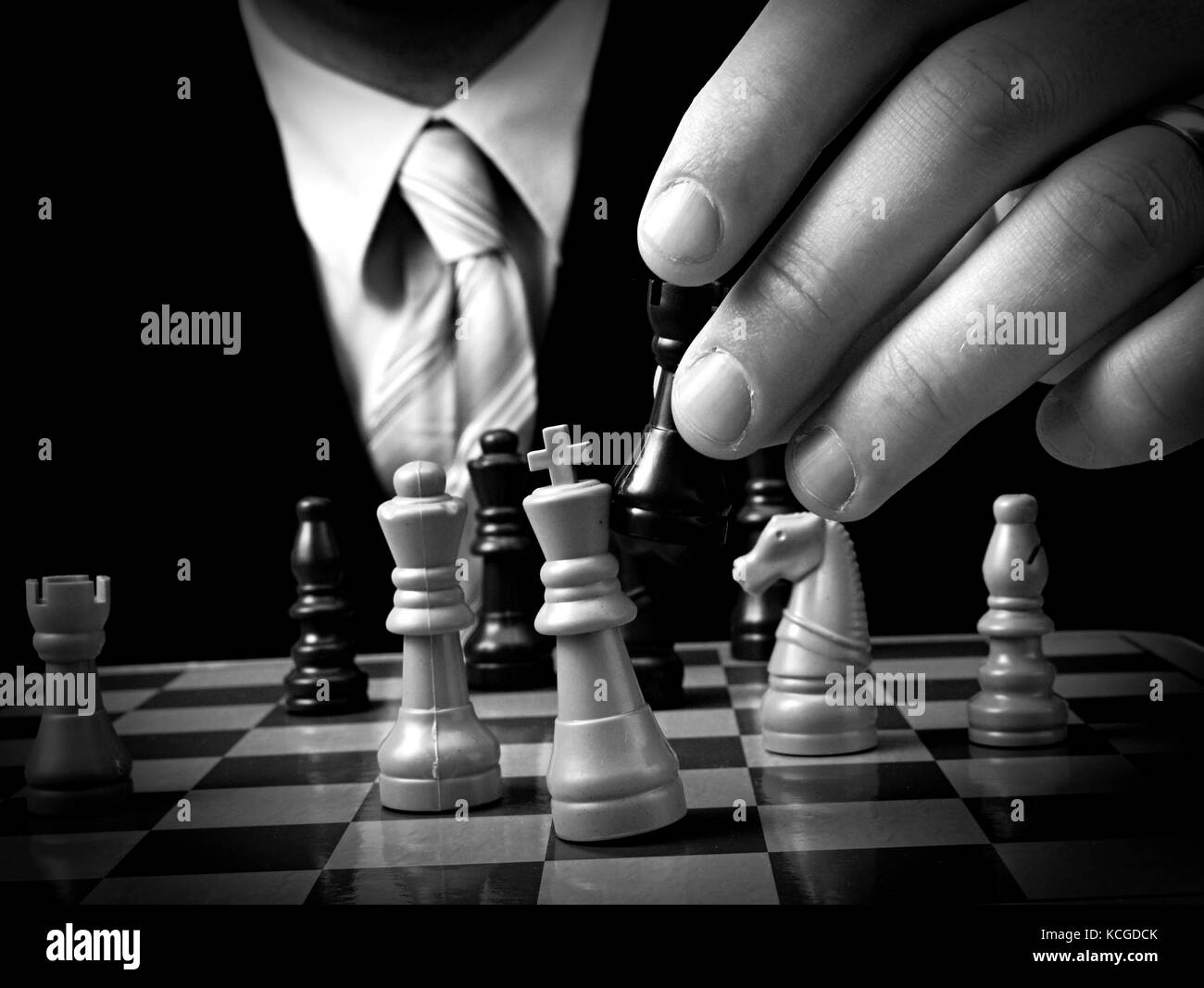 Chess Player Concept Stock Photo - Alamy
