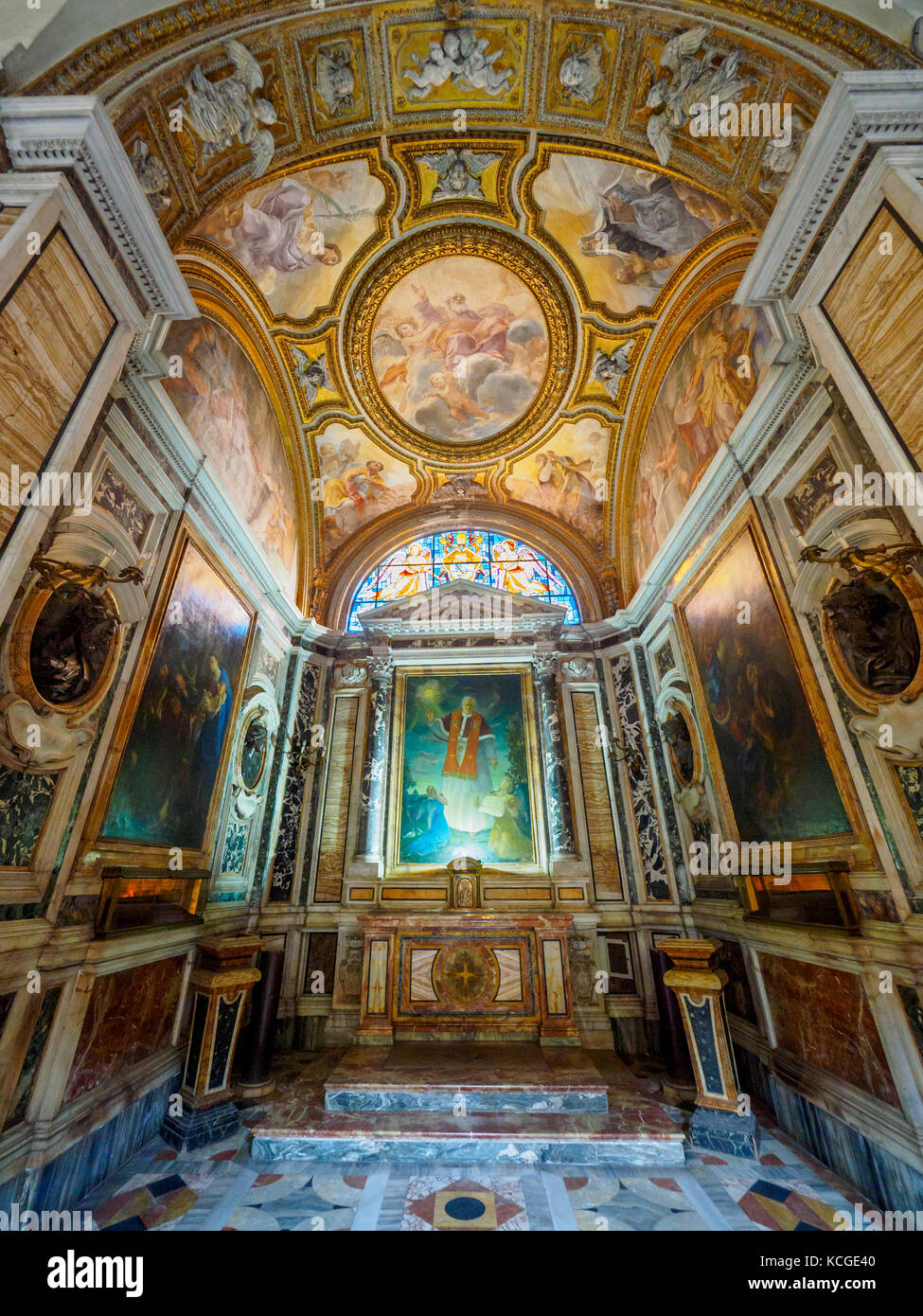 Basilica di Santa Prassede - Rome, Italy Stock Photo - Alamy