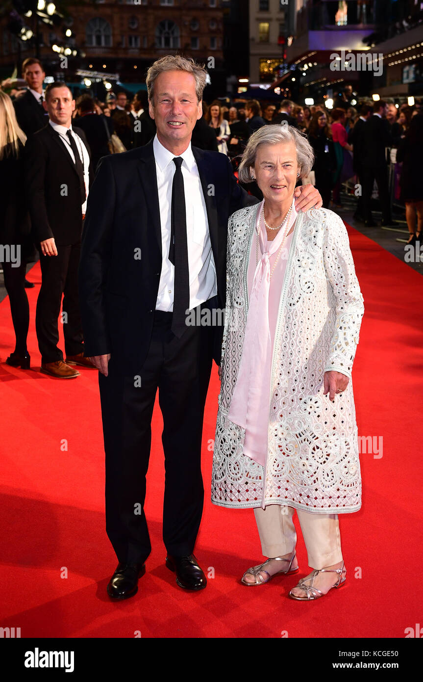 Jonathan Cavendisha and mother Diana Cavendish arriving for the Opening ...