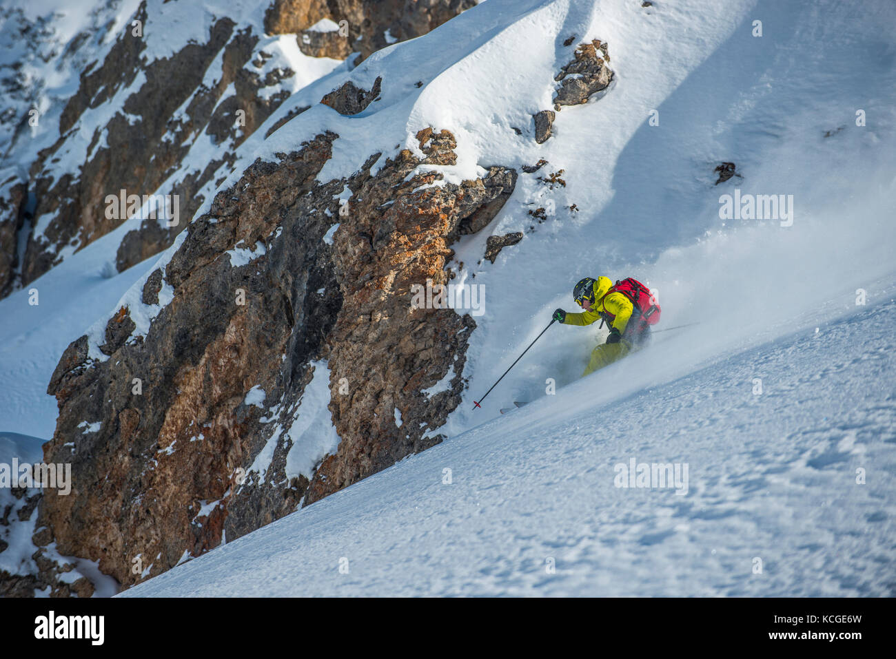 Deep turns in the alpine hi-res stock photography and images - Alamy