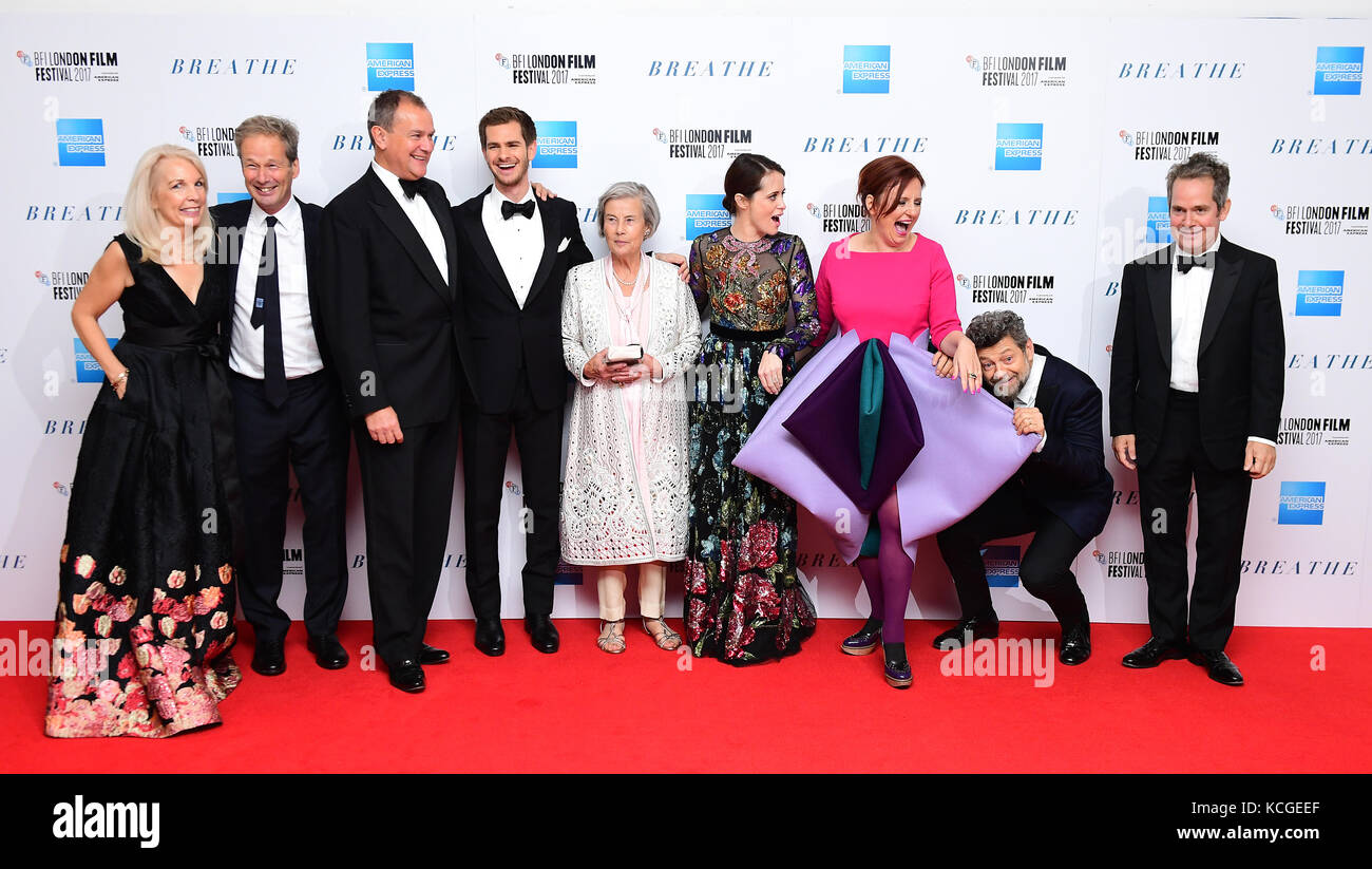 Amanda Nevill, Jonathan Cavendish, Amanda Nevill, Andrew Garfield ...