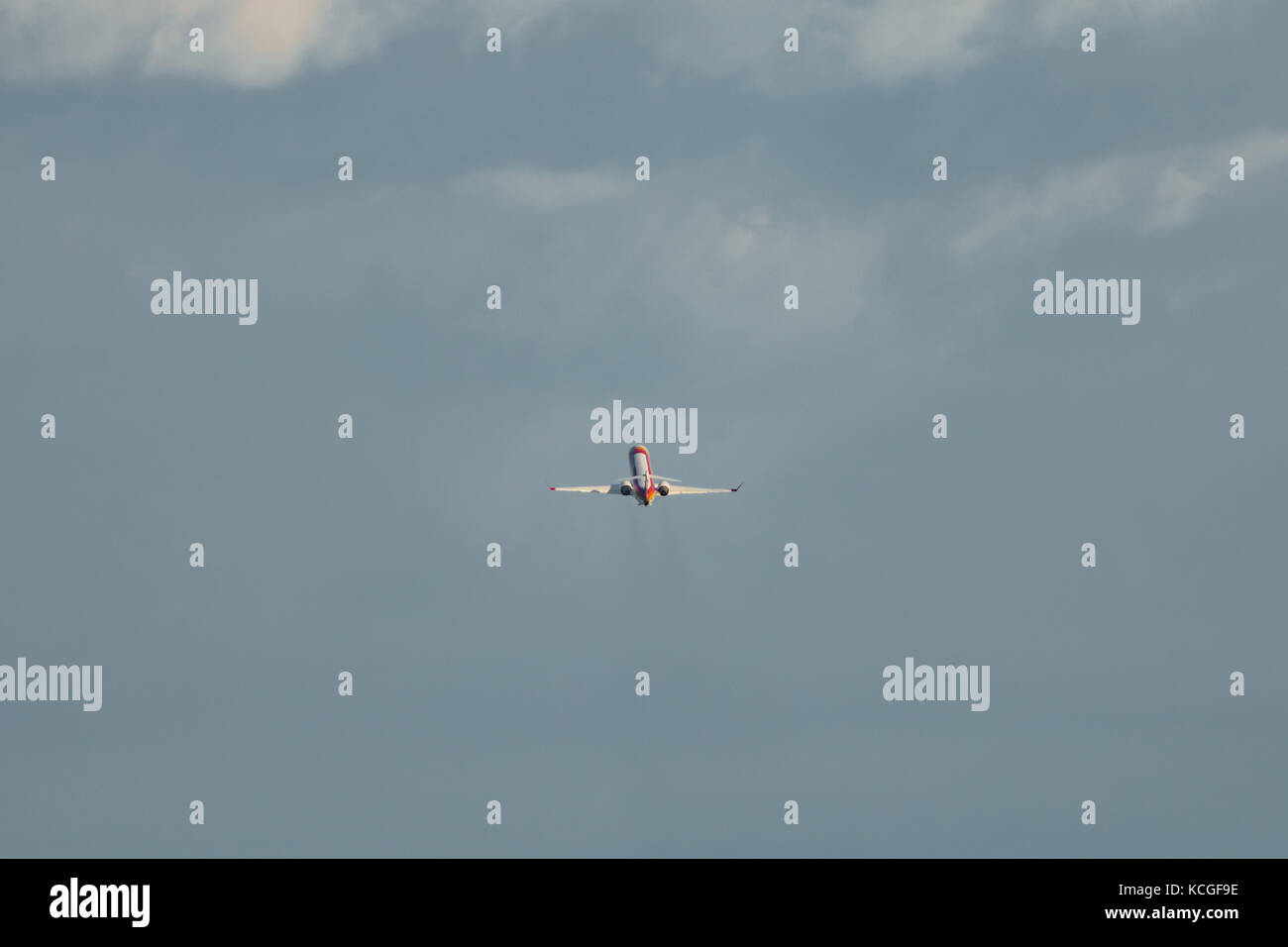Jet plane rear view hi-res stock photography and images - Alamy