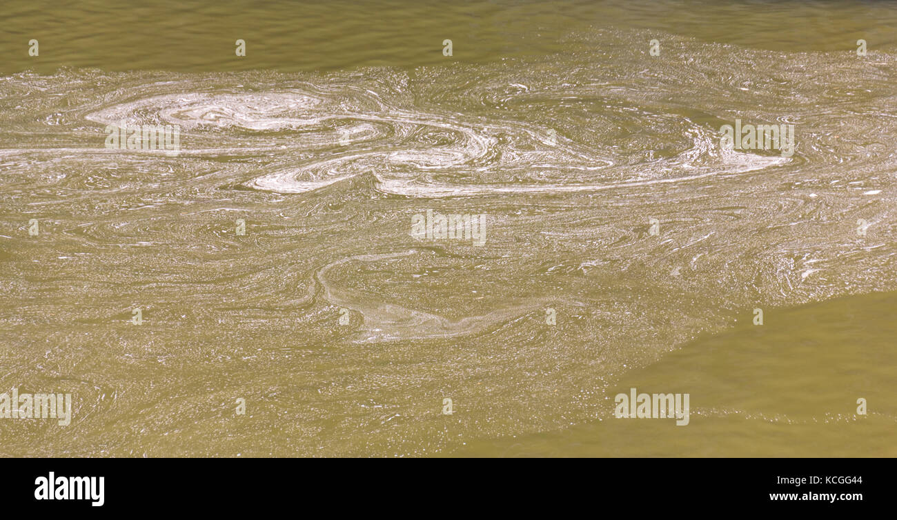 Foam swirls in the St. Croix River, Minnesota Stock Photo - Alamy