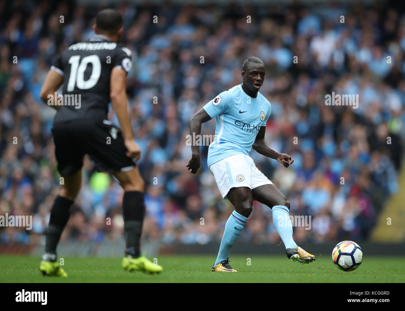 Manchester City's Benjamin Mendy Stock Photo - Alamy