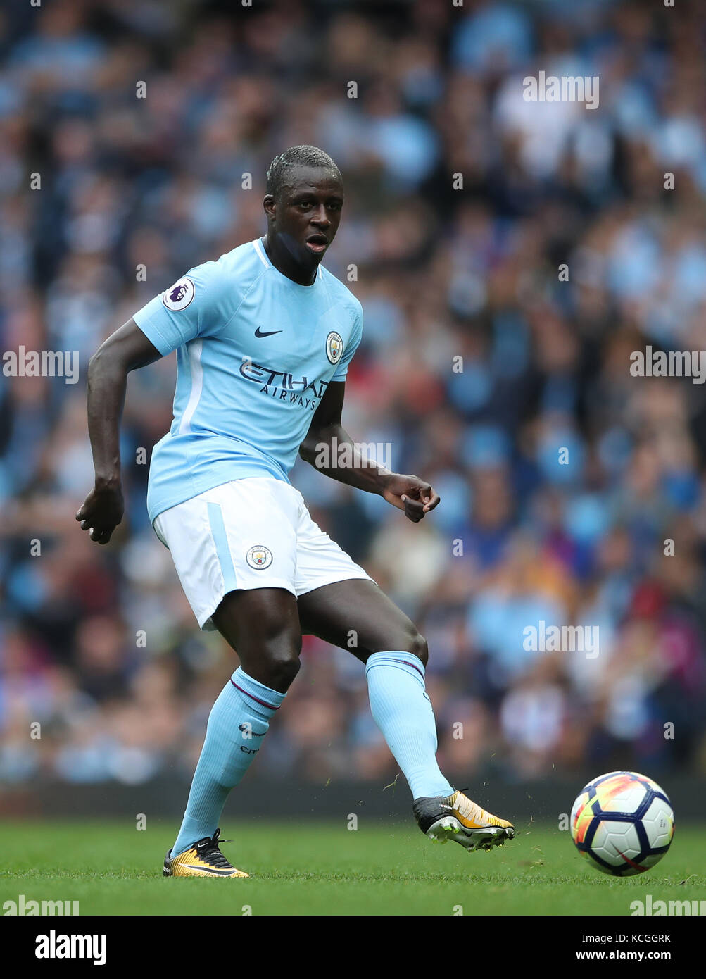 Manchester City's Benjamin Mendy Stock Photo - Alamy