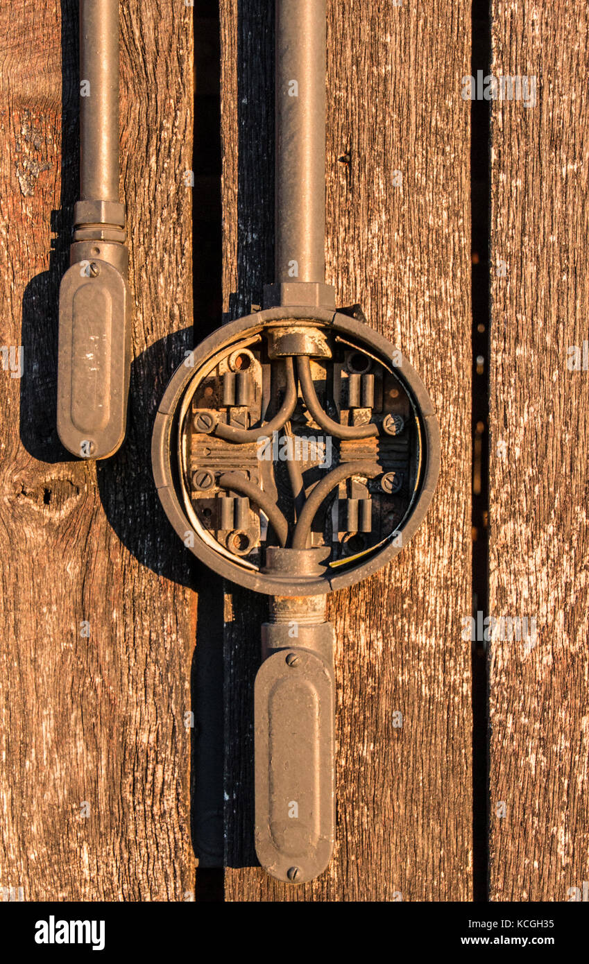 Electrical junction box hi-res stock photography and images - Alamy