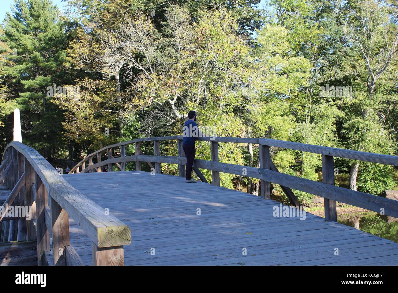 Man by a bridge hi-res stock photography and images - Alamy