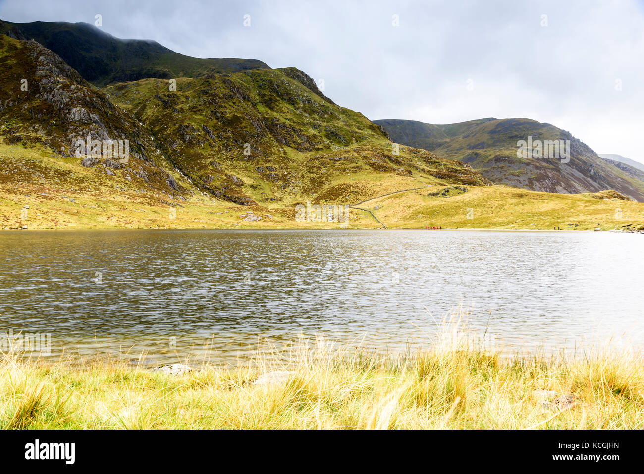 Llyn Idwal, Snowdonia, Wales, UK Stock Photo - Alamy