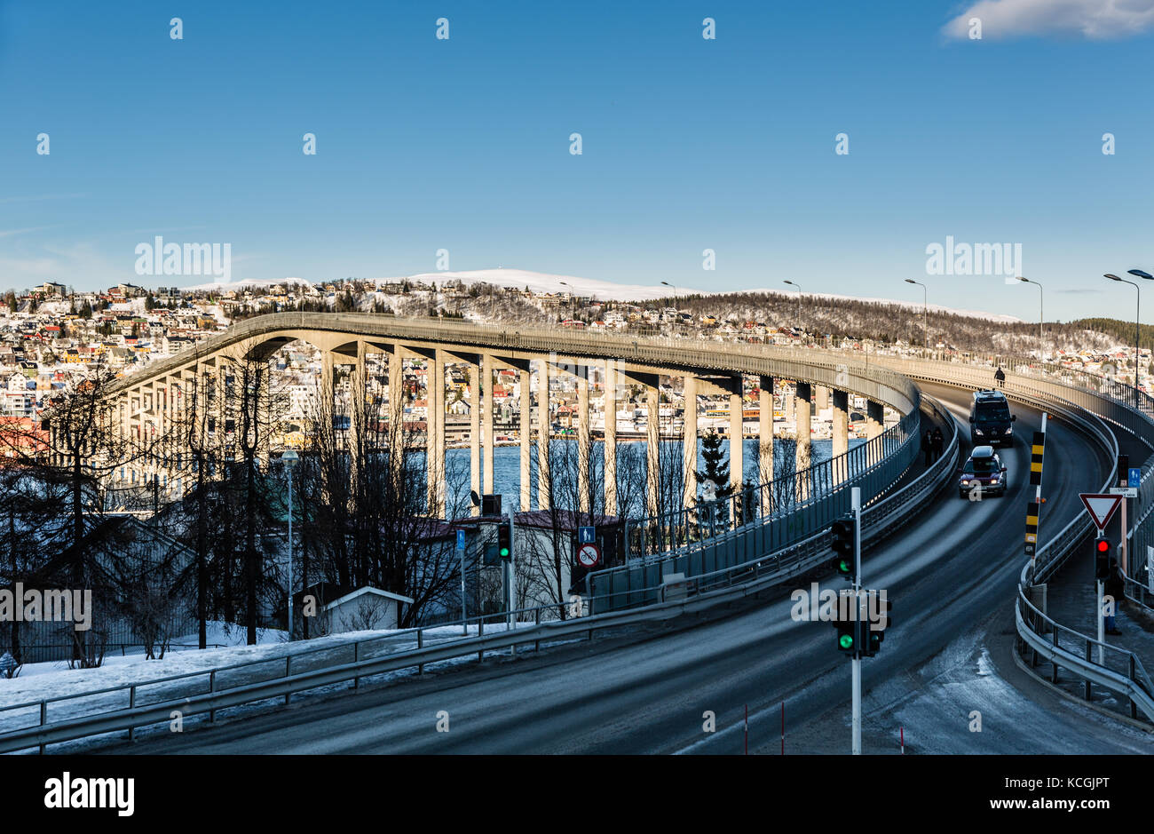 Tromsø bridge hi-res stock photography and images - Alamy