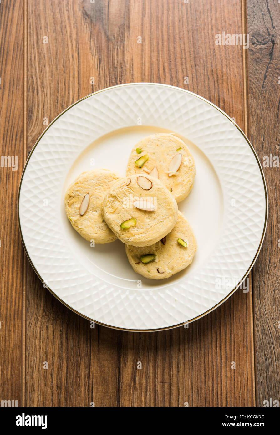 Stock photo of Soan Papdi or Soan roll or Patisa or patisha, popular ...