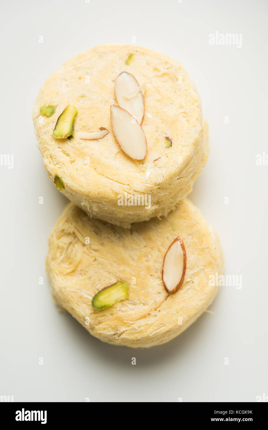 Stock photo of Soan Papdi or Soan roll or Patisa or patisha, popular ...