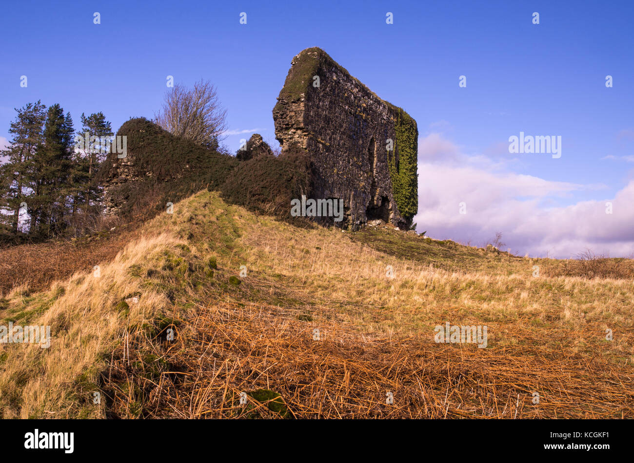 Aros Castle is a ruined 13th-century castle near Salen on the Isle of ...