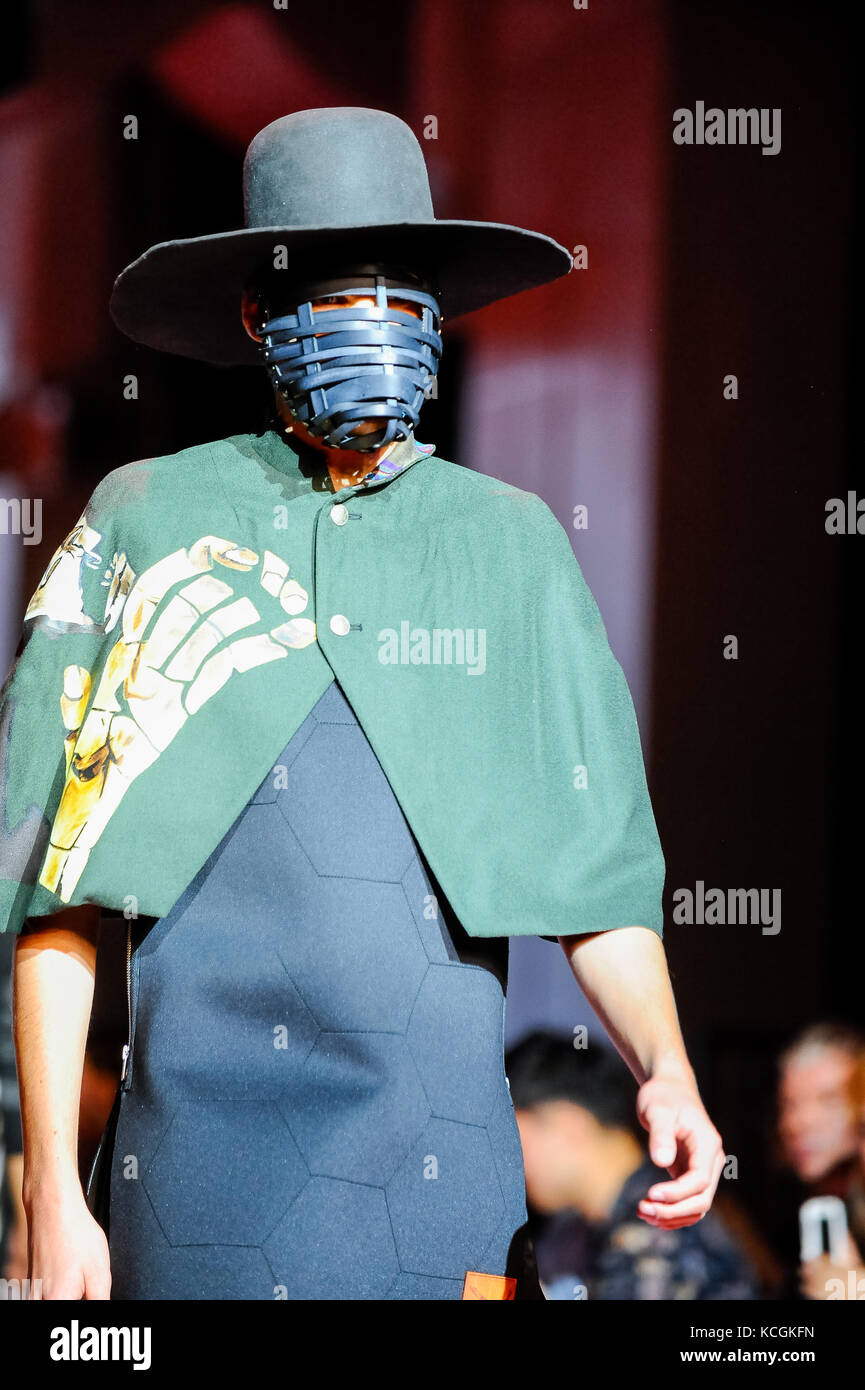 October 3, 2017. Toronto, Canada – fashion models represents different ...