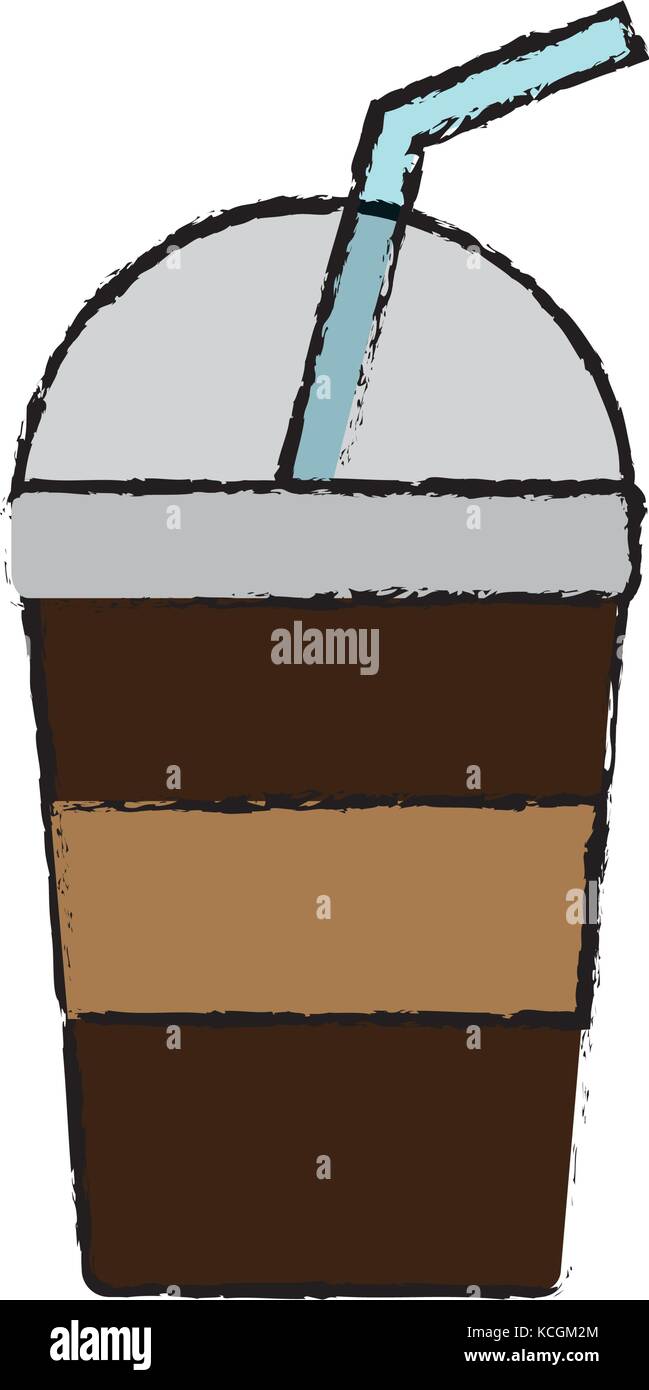 coffee drink icon over white background vector illustration Stock ...