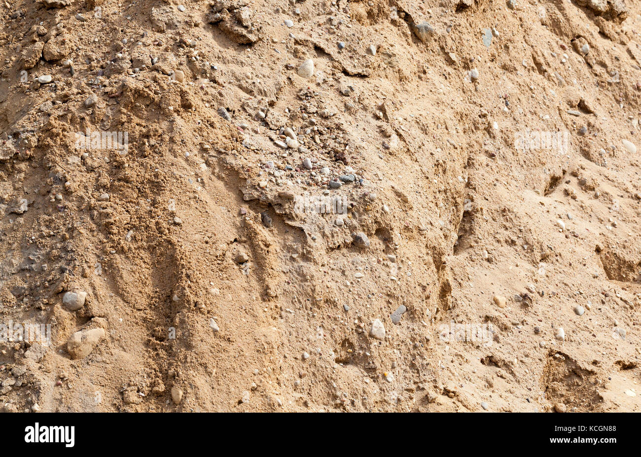 Brown sand Texture. Background from fine sand Used for building ...