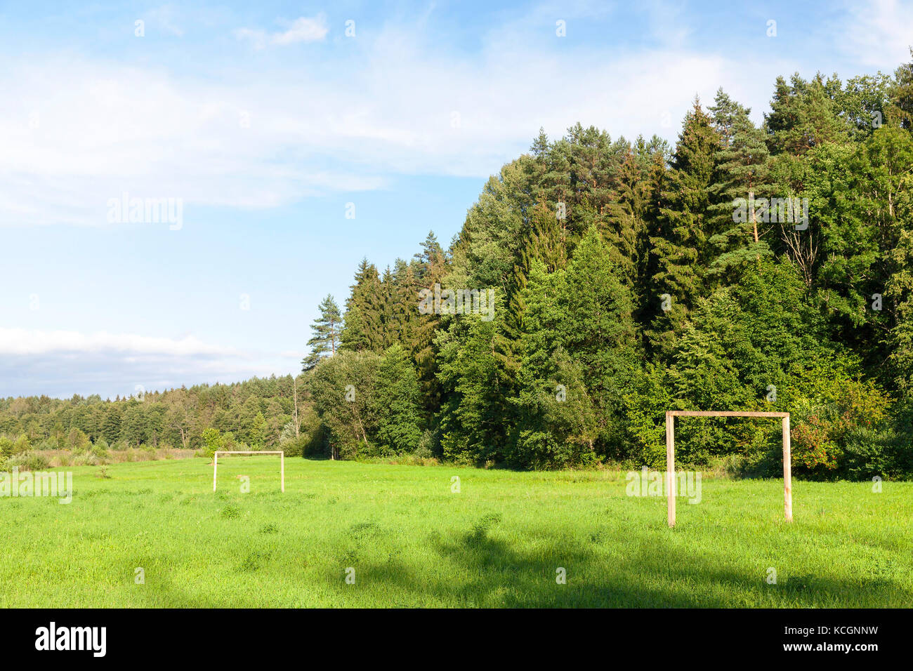 playground in the countryside, designed for training and playing ...