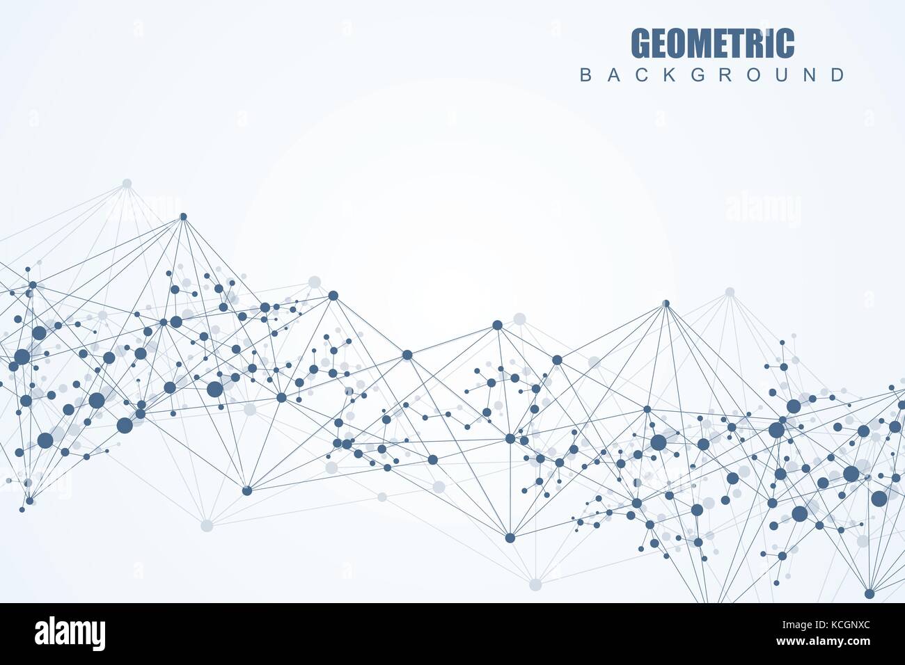 Structure molecule and communication. Dna, atom, neurons. Scientific ...