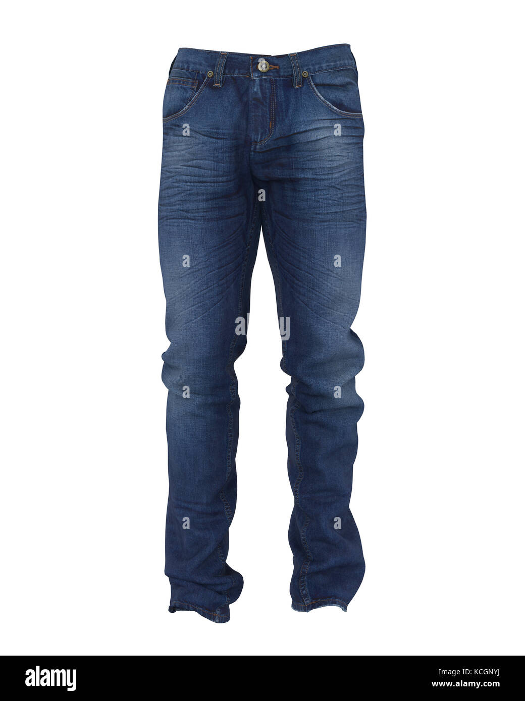 Denim for blue jeans Cut Out Stock Images & Pictures - Alamy