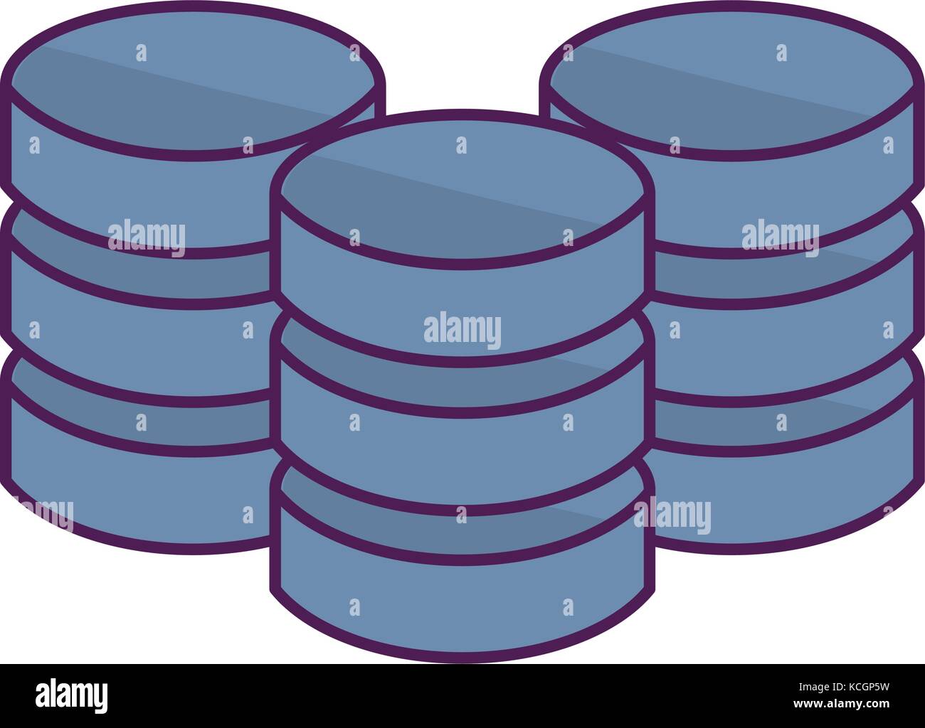 data storage disks icon over white background vector illustration Stock Vector Image & Art - Alamy