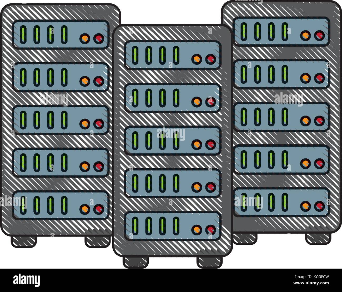 data center server icon over white background vector illustration Stock ...