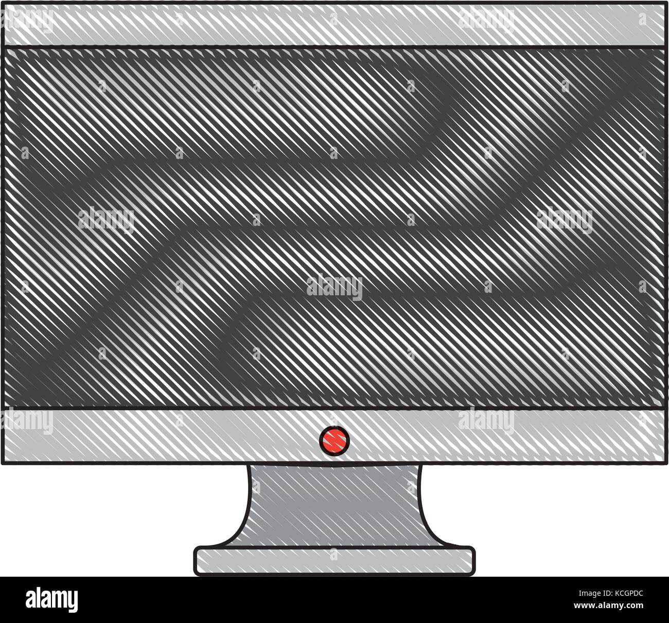 computer icon over white background vector illustration Stock Vector ...