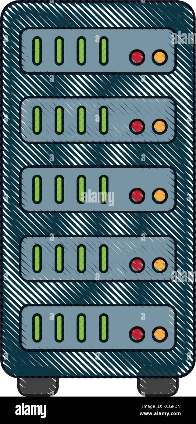 data center server icon over white background vector illustration Stock ...