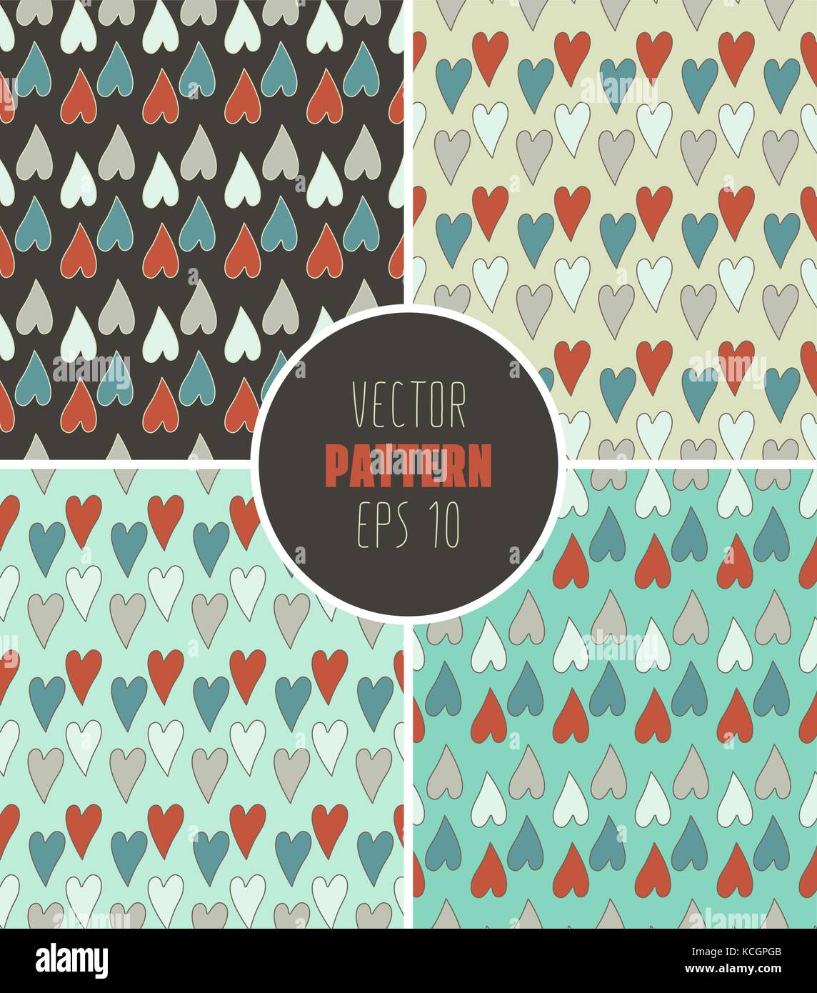 Seamless background valentine holiday Stock Vector Images - Alamy