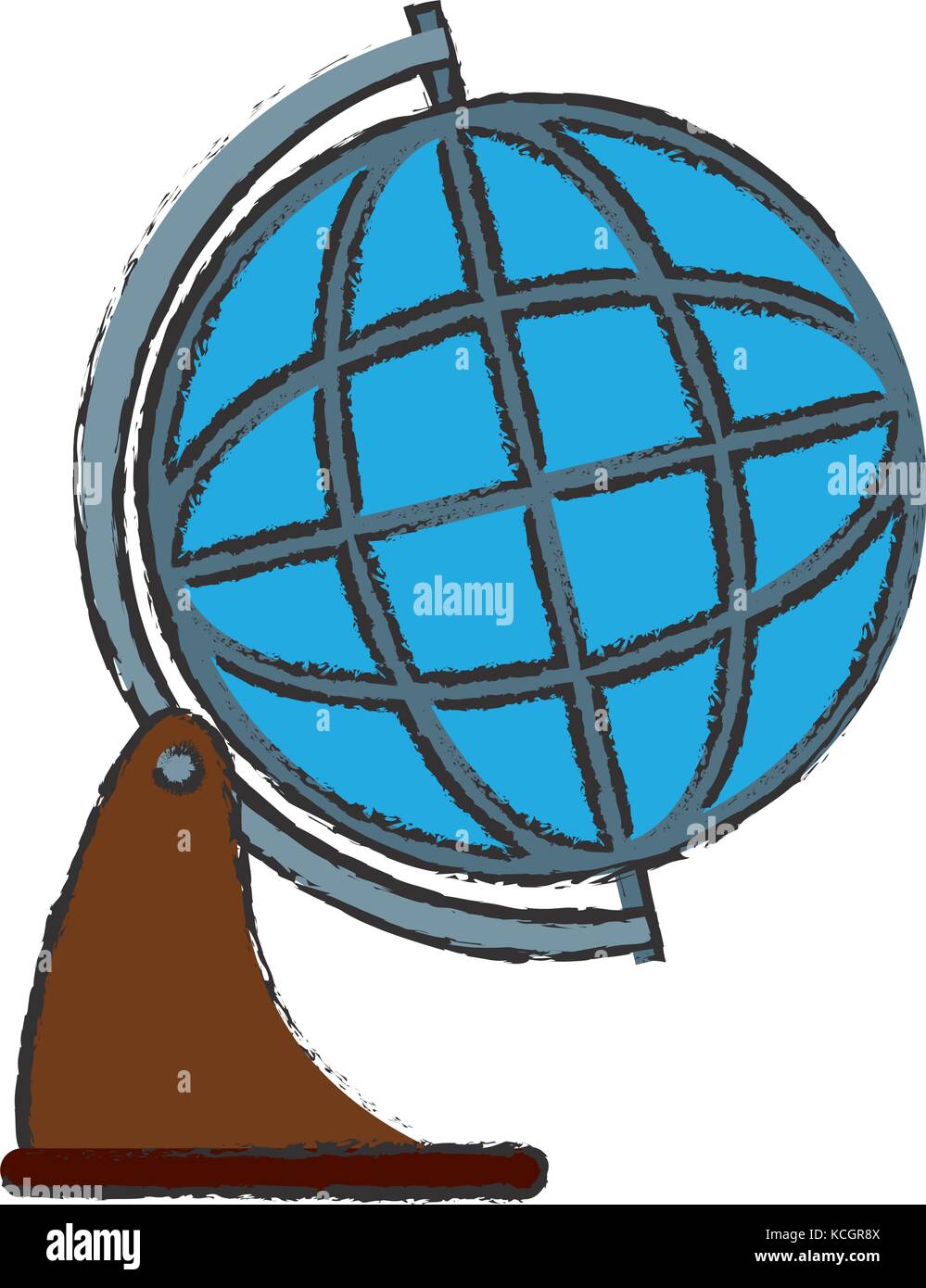 geography tool icon over white background vector illustration Stock ...