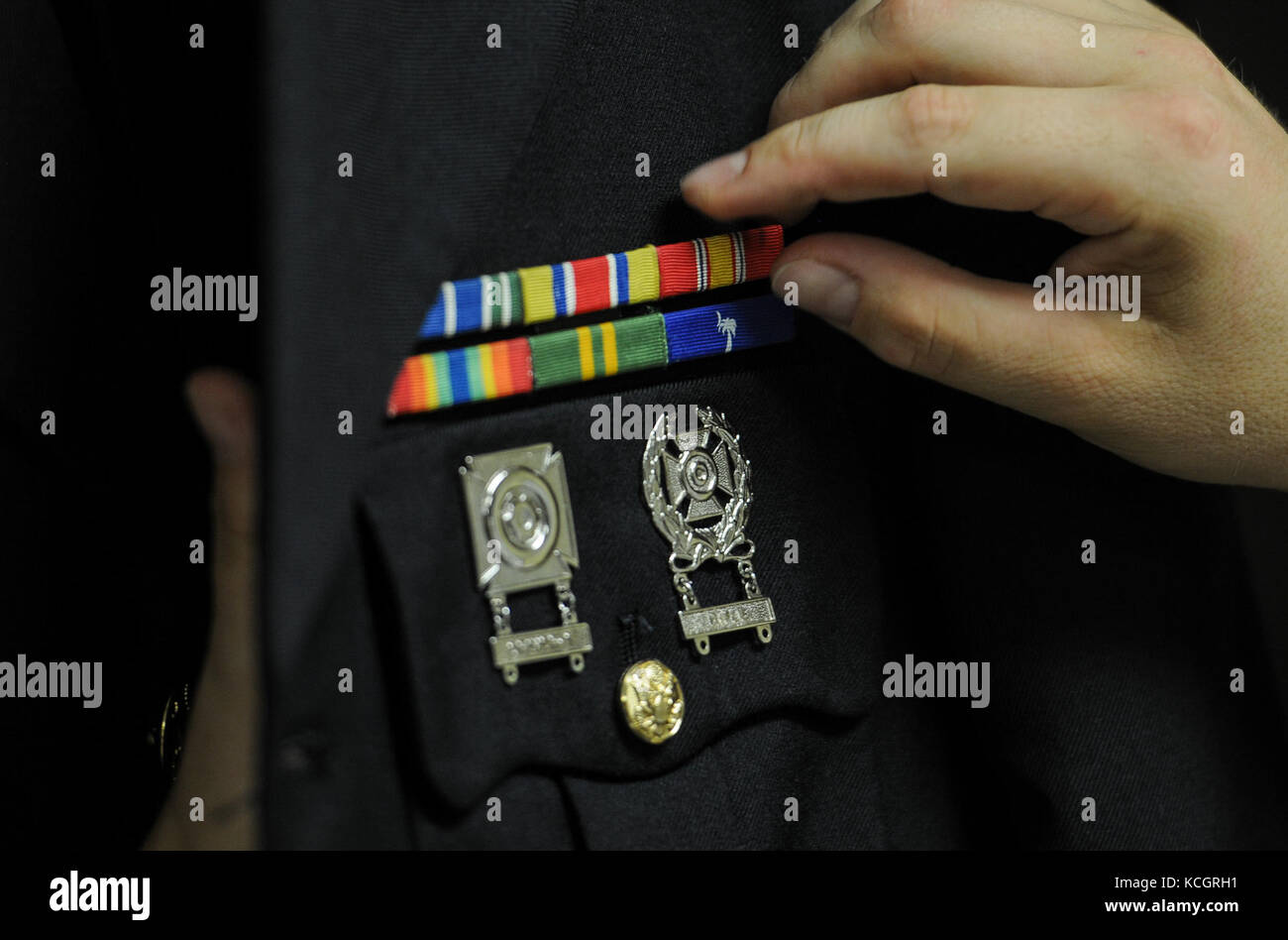 S.C. Army National Guard Soldiers and vehicles participate in the 2017 ...