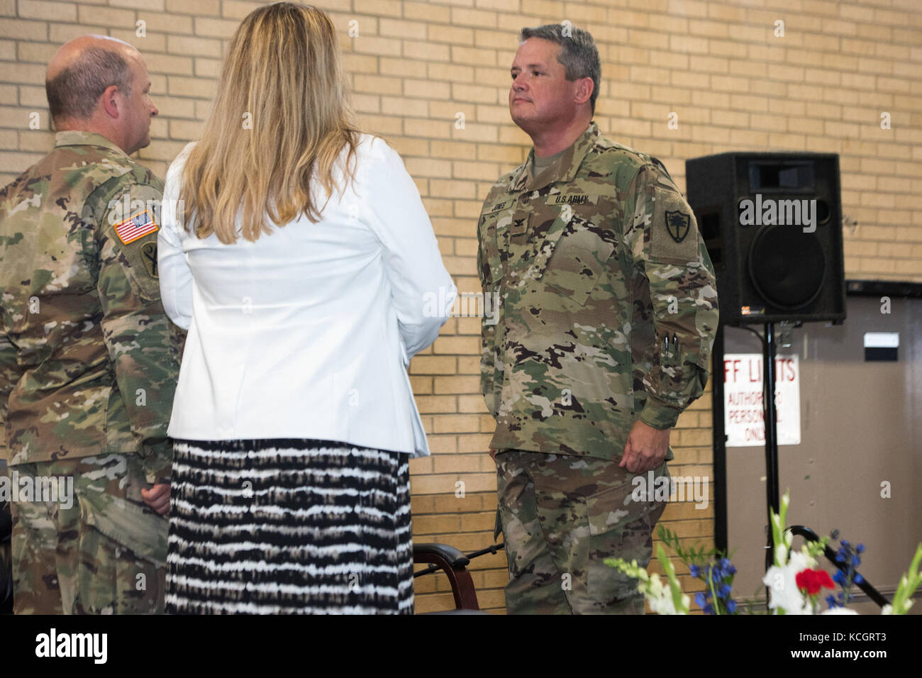 U.S. Army Col. Jeffrey A. Jones, assistant adjutant general for Army in ...
