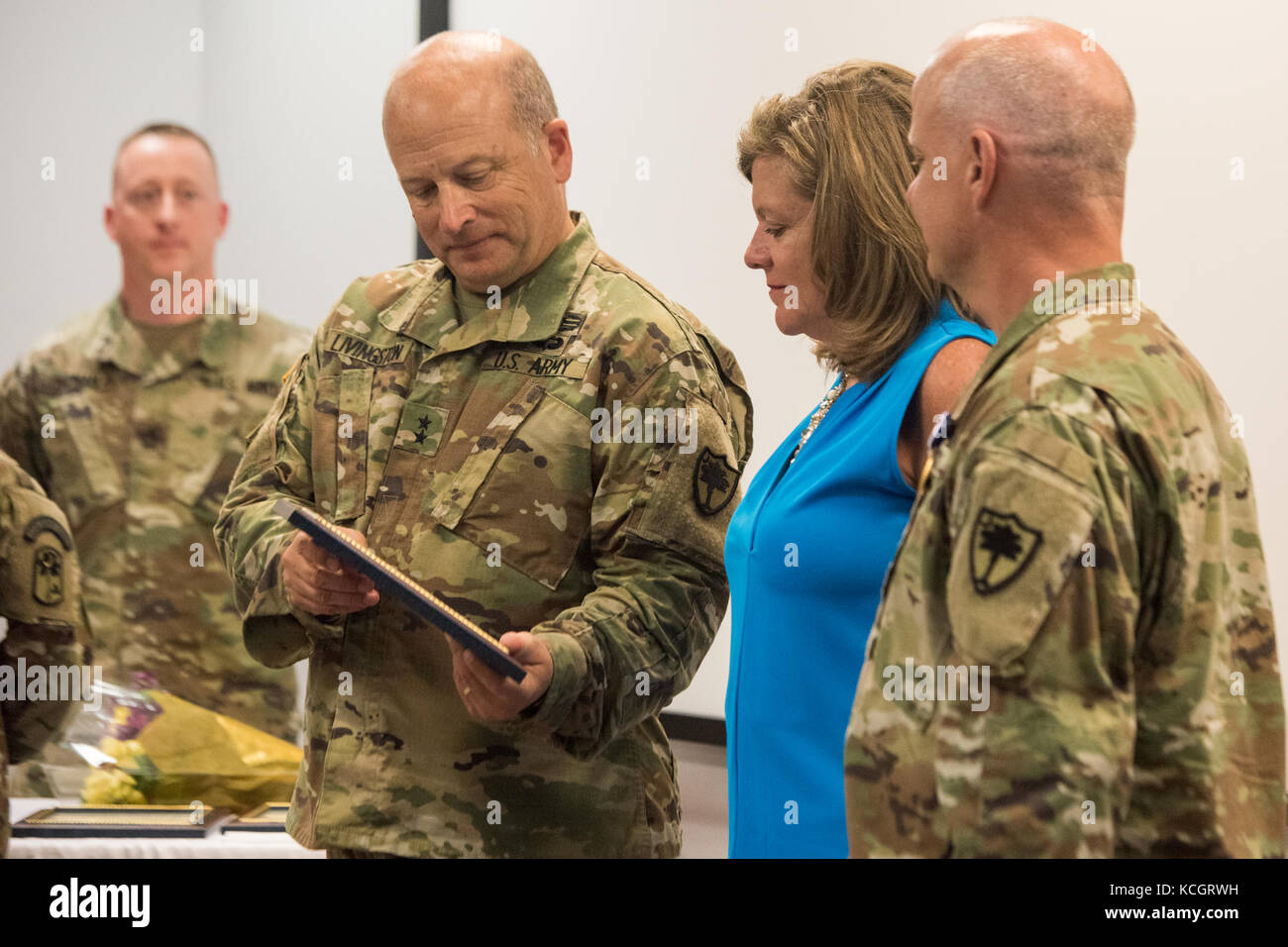 U.S. Army Col. David D. Coldren, Signal Officer and leader of the South ...