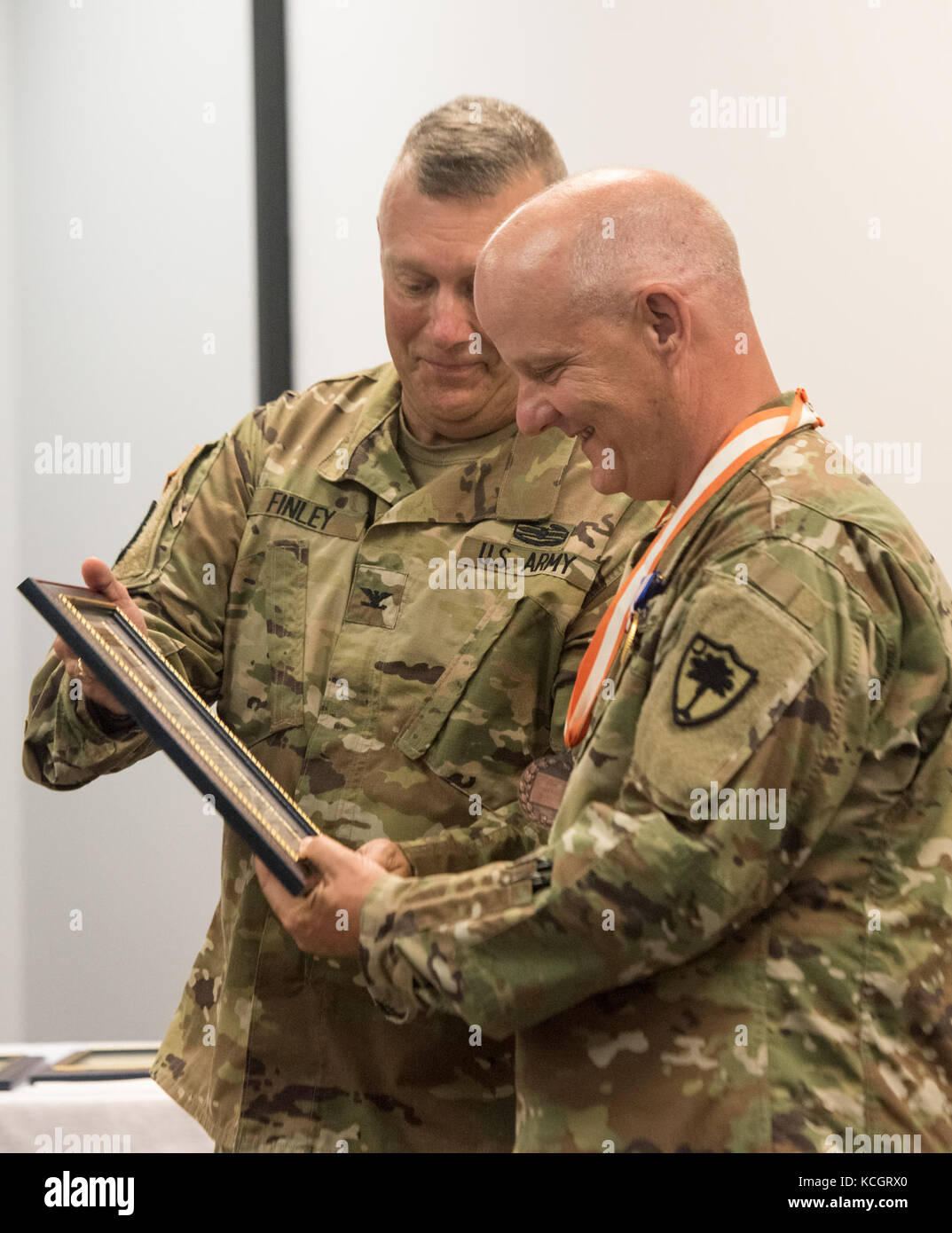 U.S. Army Col. David D. Coldren, Signal Officer and leader of the South ...