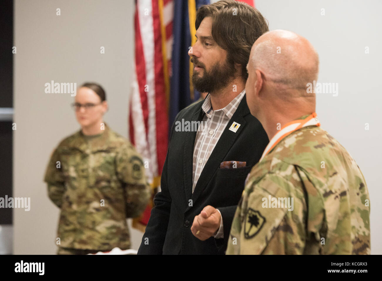 U.S. Army Col. David D. Coldren, Signal Officer and leader of the South ...