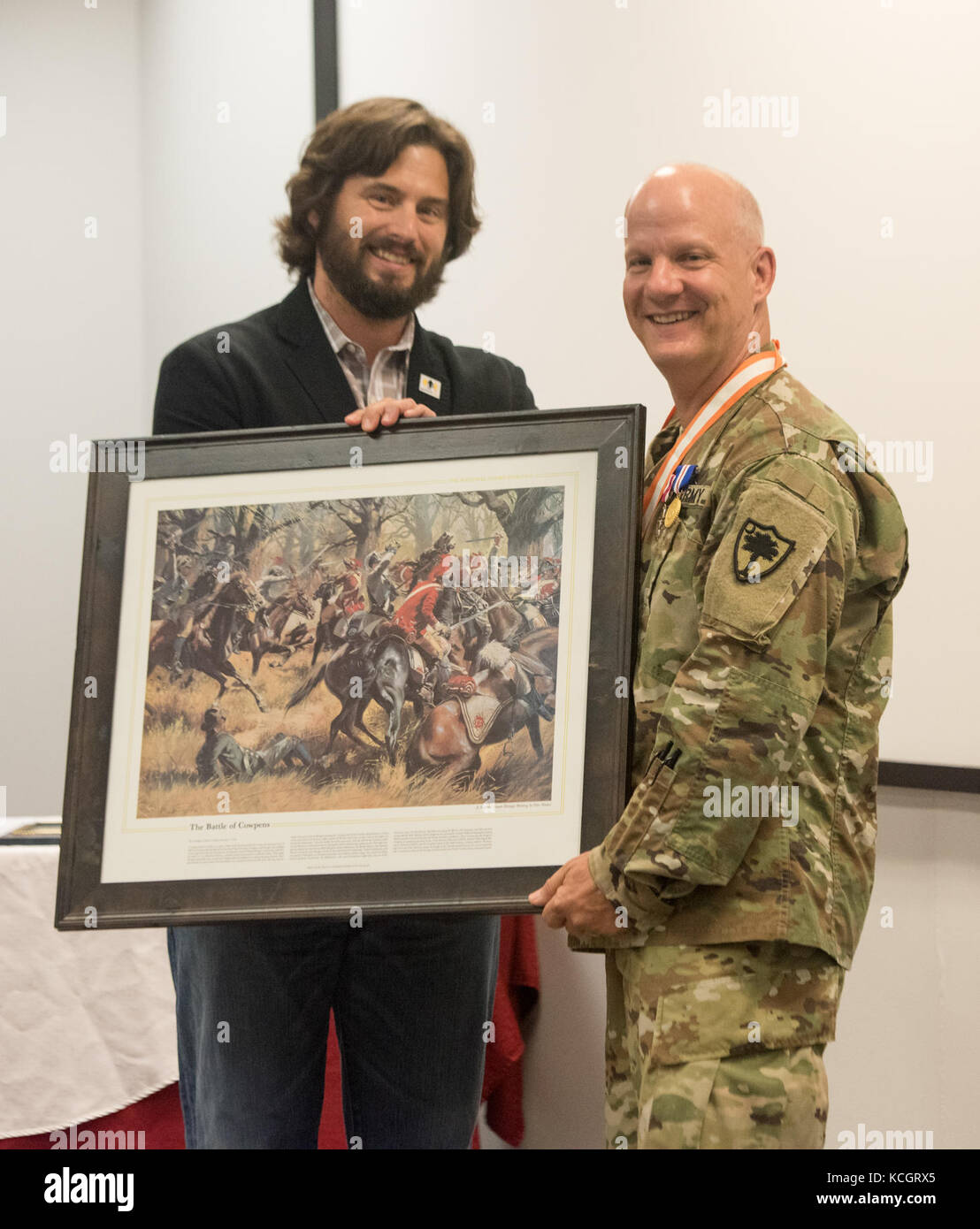 U.S. Army Col. David D. Coldren, Signal Officer and leader of the South ...