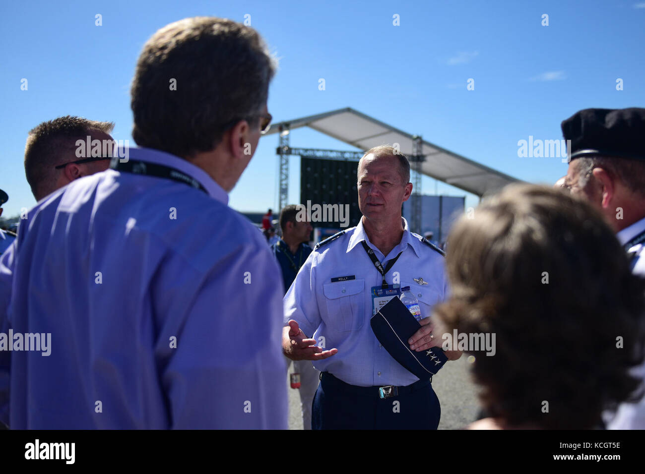 U.S. Air Force Lt. Gen. Mark Kelly, the commander of the 12th Air Force ...